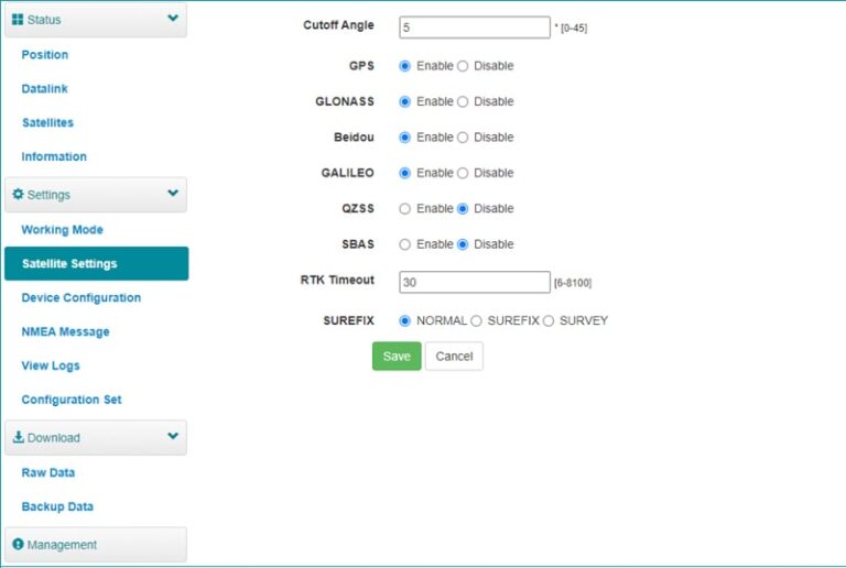 Cách Sử Dụng Web UI Trên Máy GNSS RTK eSurvey